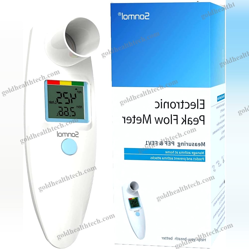 Durable Electronic Peak Flow Meter Sale or Rent Near Me – Gold Health Tech